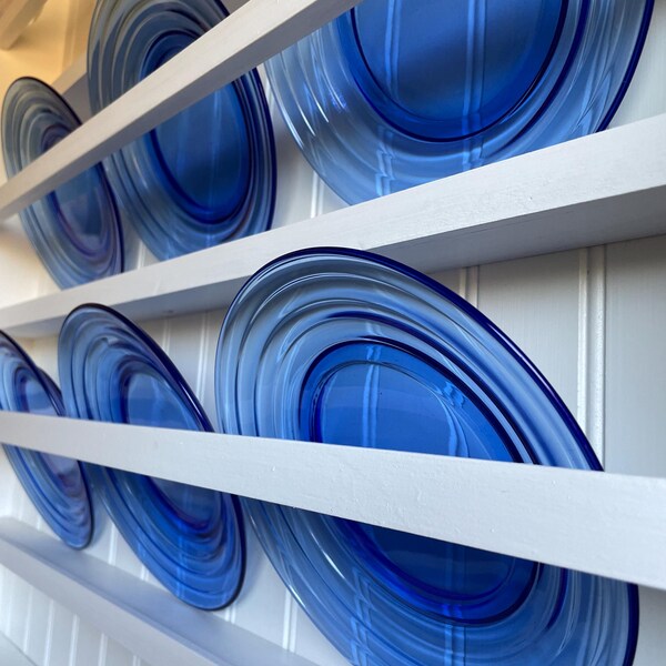 Cobalt Blue Plate - Etsy