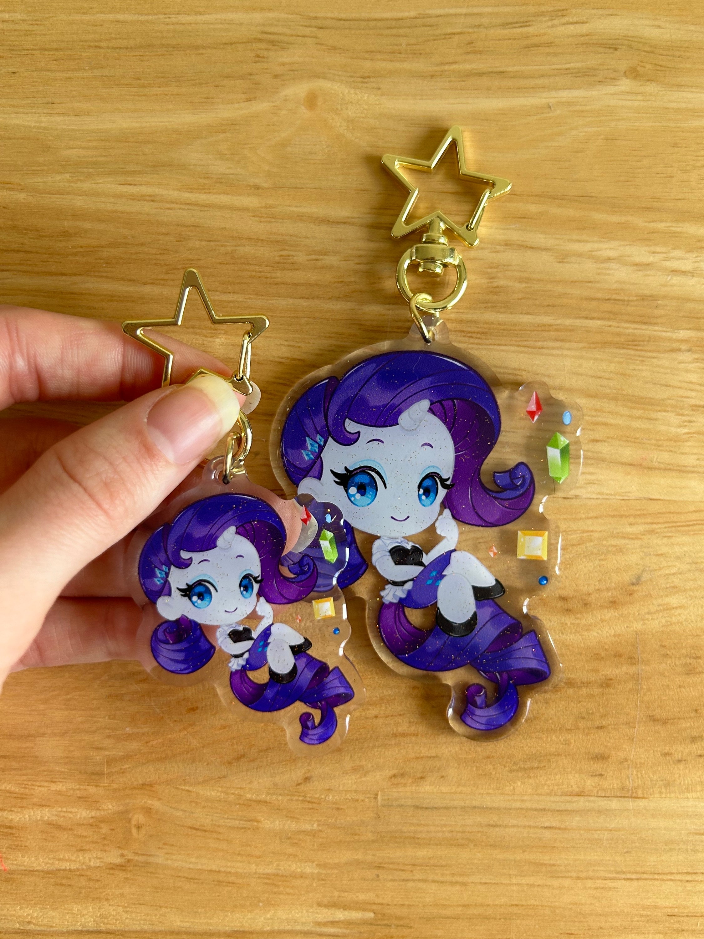 My Little Pony Mini 2in. Acrylic Keychains - Etsy