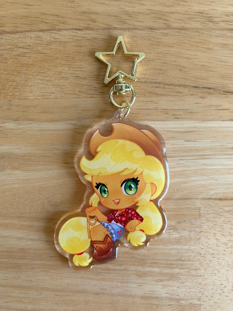 My Little Pony 3in. Acrylic Keychains - Etsy