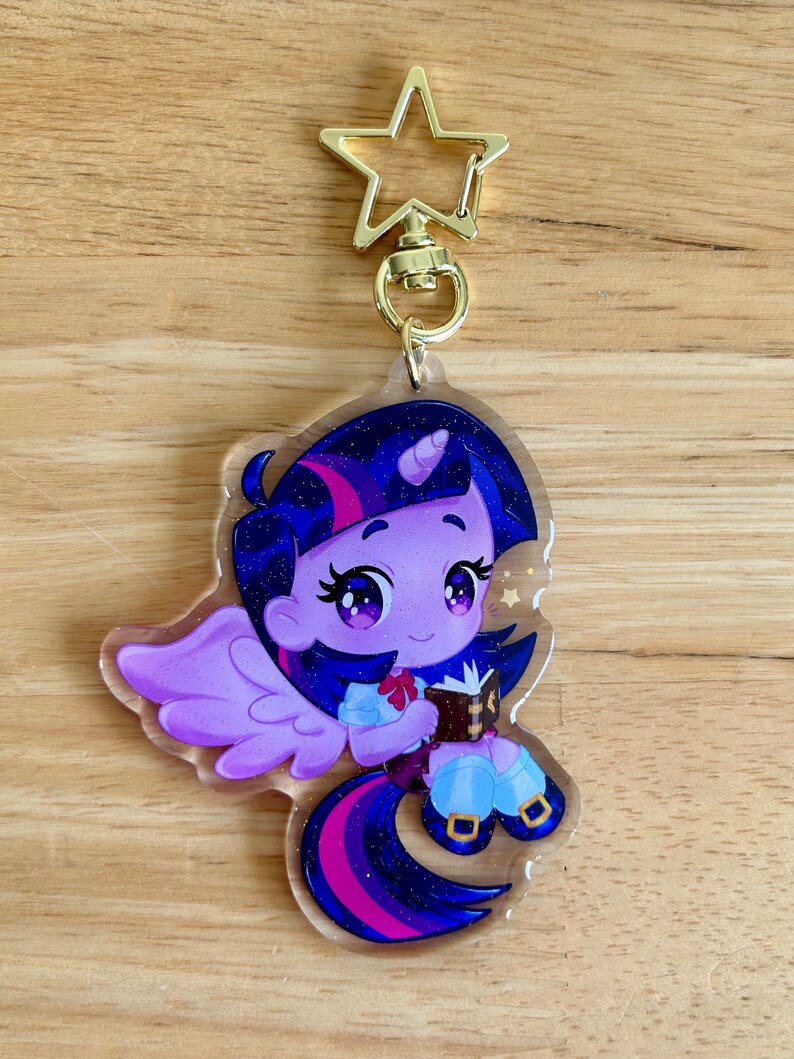 My Little Pony 3in. Acrylic Keychains - Etsy