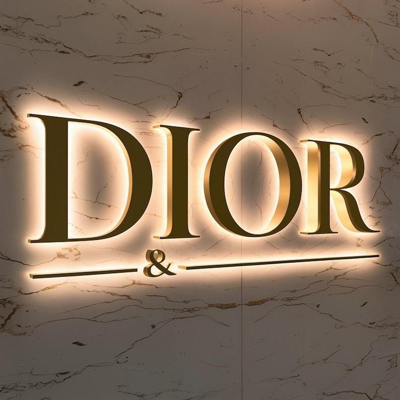 Custom 3D Backlit Logo Business Sign , Illuminated Business Signage ...