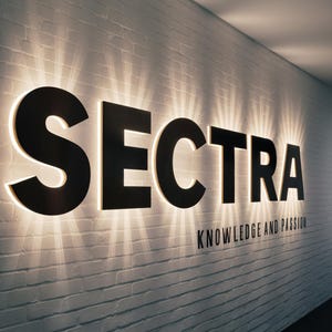 Custom 3D Backlit Logo Business Sign , Illuminated Business Signage ...