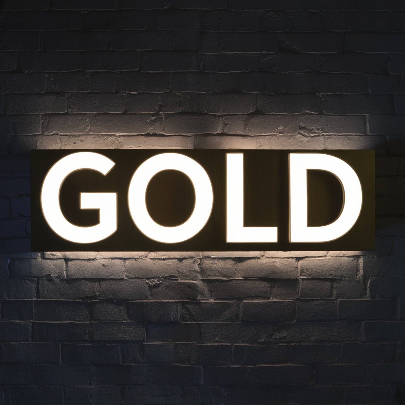 Wall Logo Sign Custom Backlit Sign Backlit Business Sign Laser Cut Sign ...