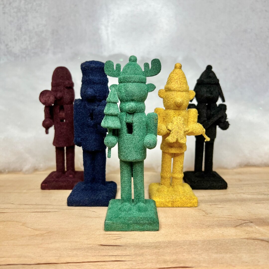 Small Velvet Nutcracker Holiday Decor Christmas Decor - Etsy