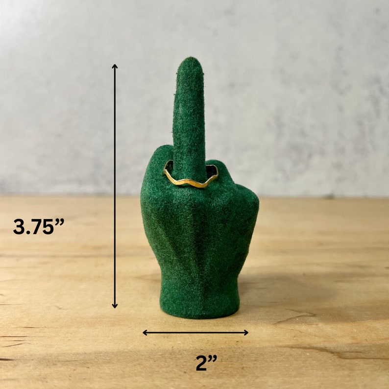 Ring Holder Middle Finger | Decor - Etsy