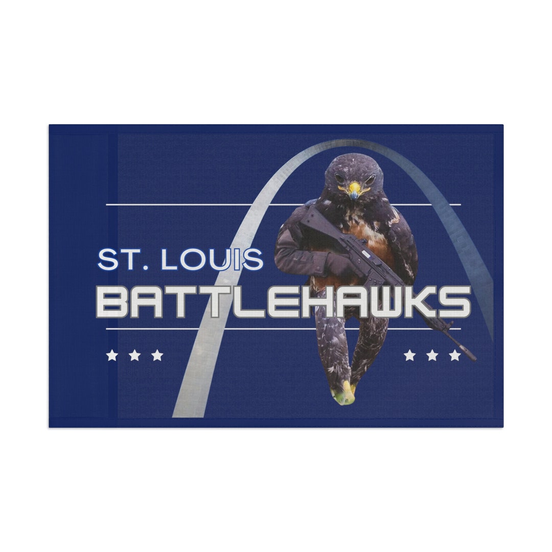 St. Louis Battlehawks Flag, Battlehawks Gear, Battlehawks Accessories ...