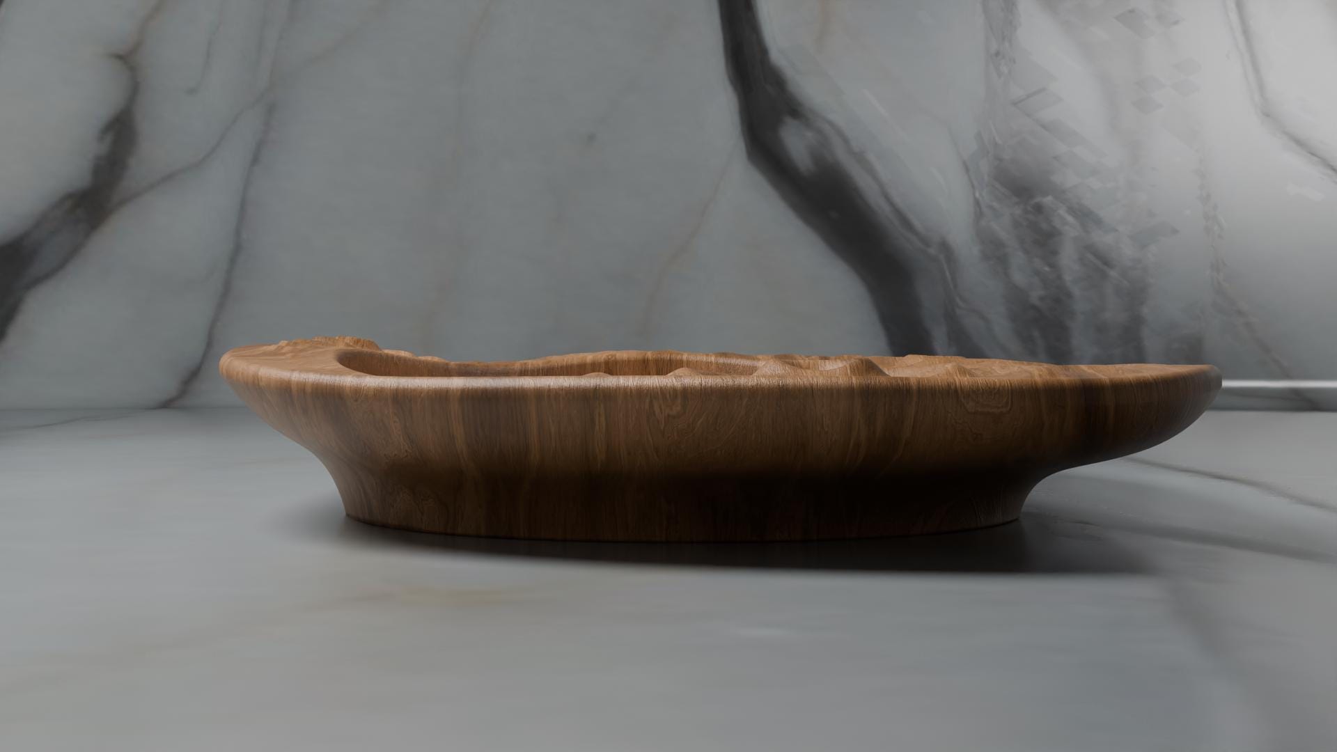 Organic Ripple Bowl - STL File CNC Router Designs | Water Drop Effect ...