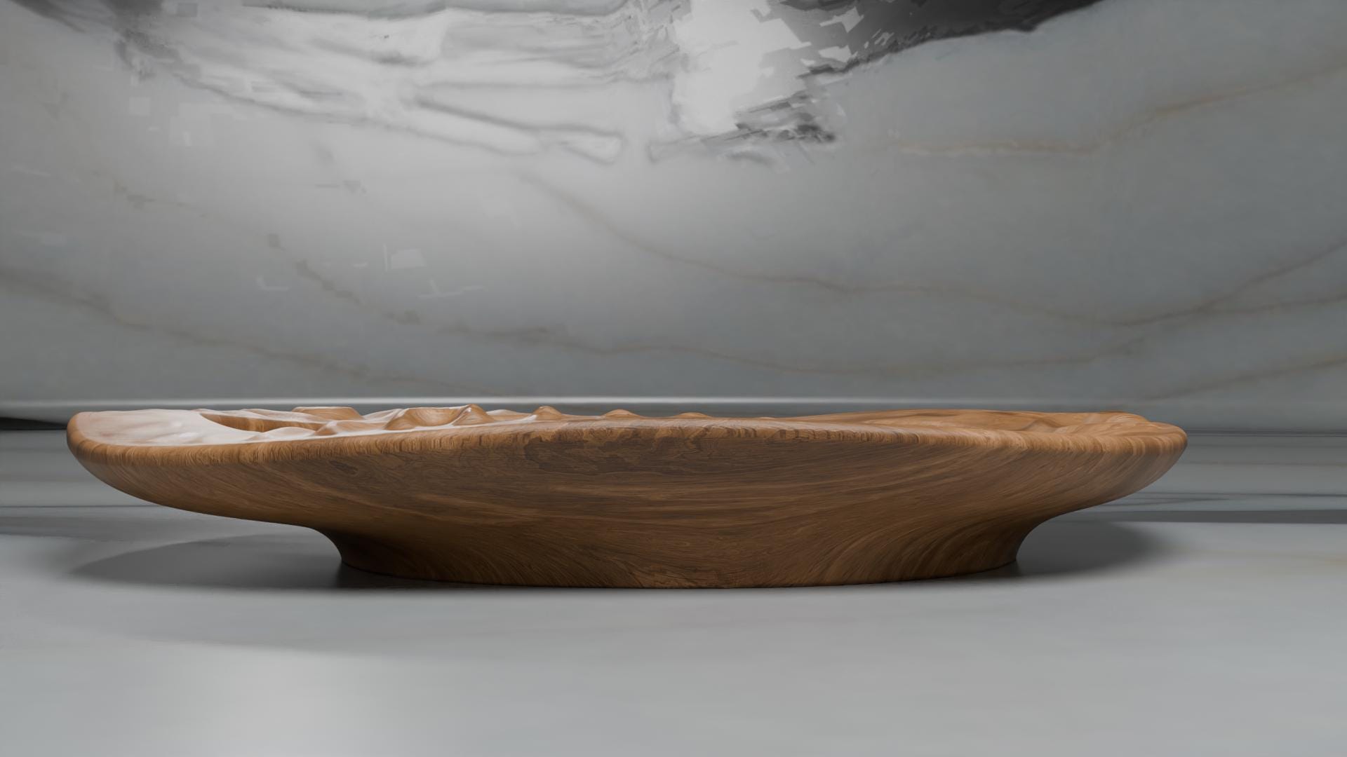 Organic Ripple Bowl - STL File CNC Router Designs | Water Drop Effect ...