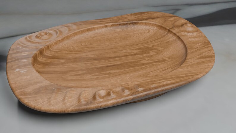Organic Ripple Bowl - STL File CNC Router Designs | Water Drop Effect ...