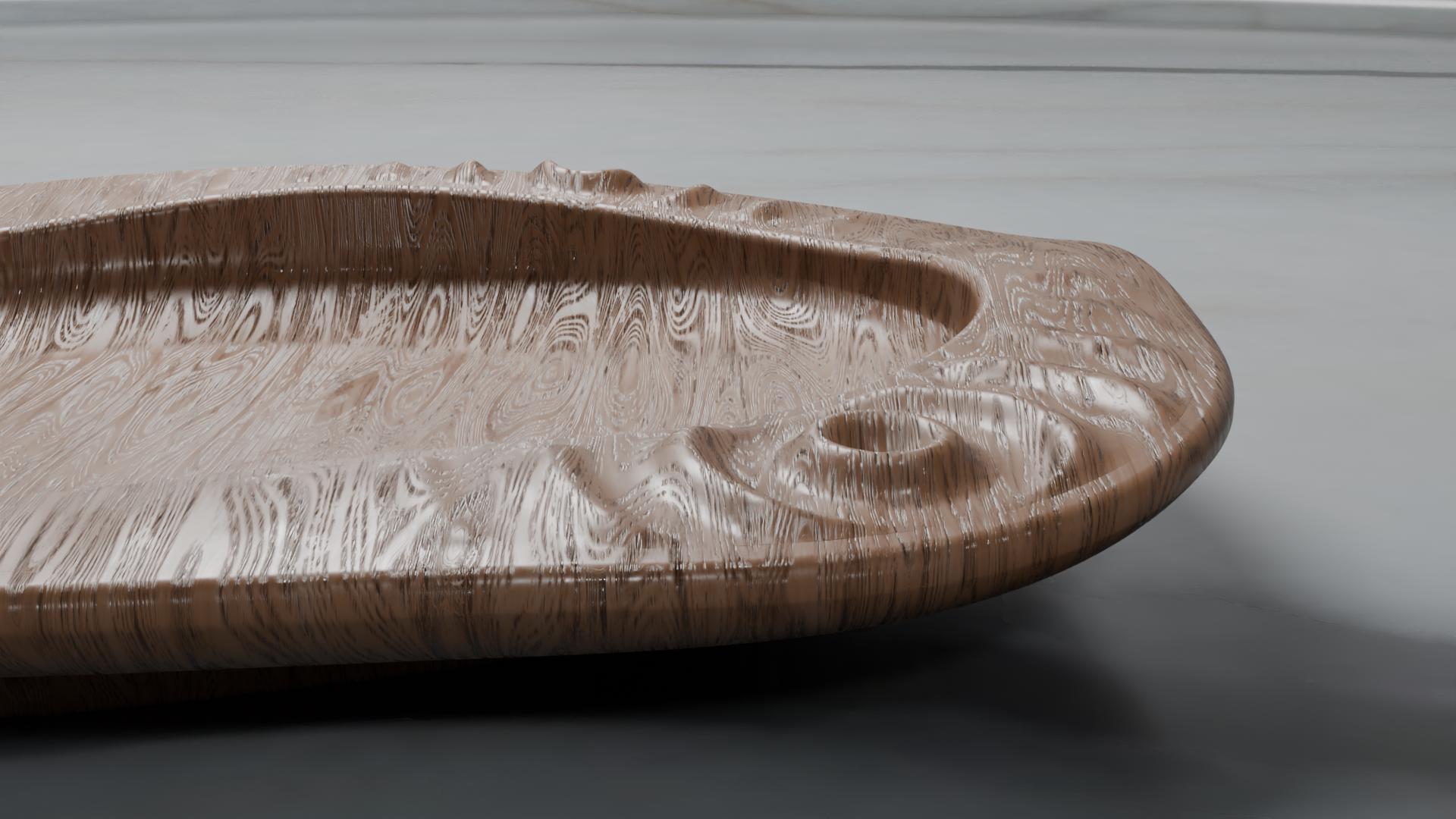 Organic Ripple Bowl - STL File CNC Router Designs | Water Drop Effect ...
