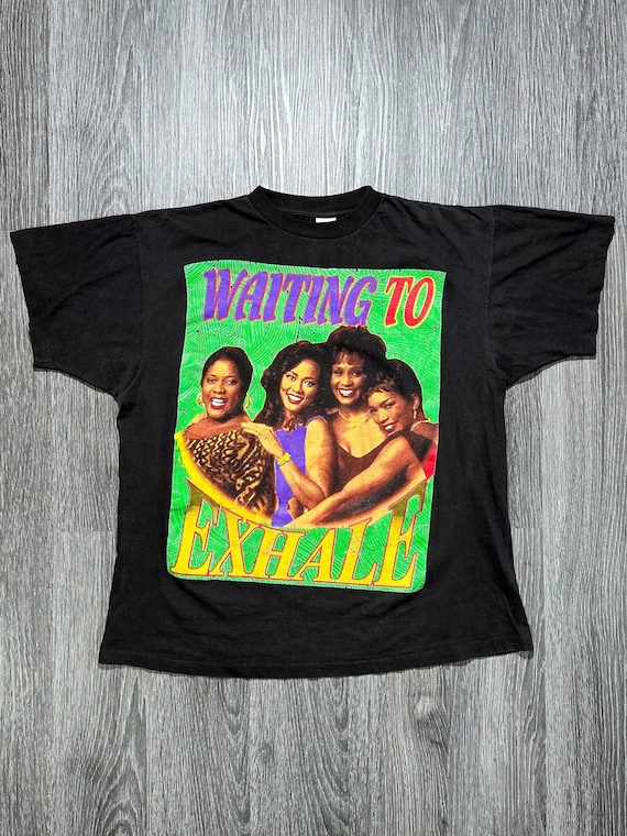 WAITING TO EXHALE 1990's Vintage Movie Rap Tee | 1995… - Gem