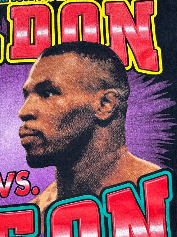 MIKE TYSON vs SELDON 1996 Vintage Boxing Tee | Mgm Gr… - Gem