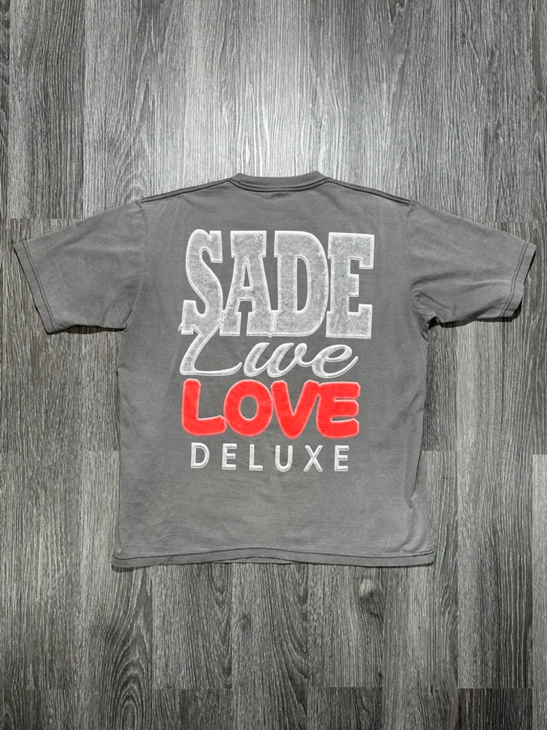SADE LOVE DELUXE Live 90's Vintage Tee | Rnb Music | Sade Adu | Soul ...