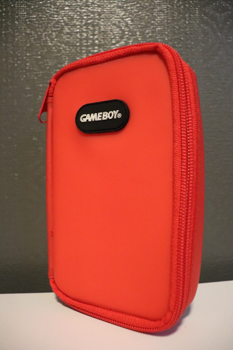 Red Gameboy Hard Travel Case - Etsy