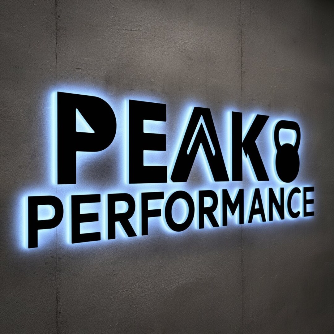 Business Logo Sign Custom Metal Logo Custom Logo Design Custom Signs ...