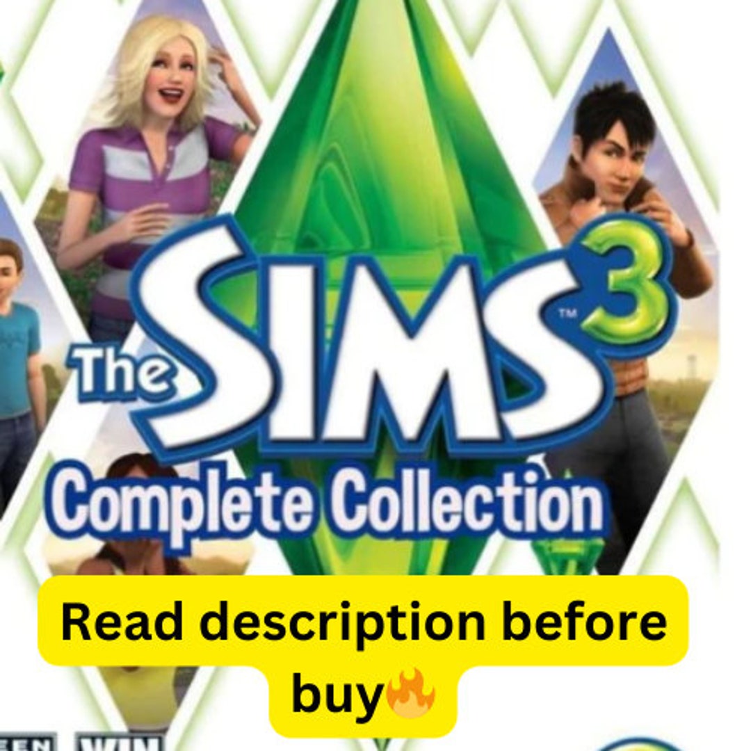 The Sims 3 Complete Collection windows only READ DESCRIPTION - Etsy.de