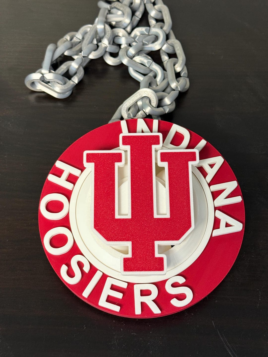 Indiana Hoosiers 3D Printed Hype Chain - Etsy