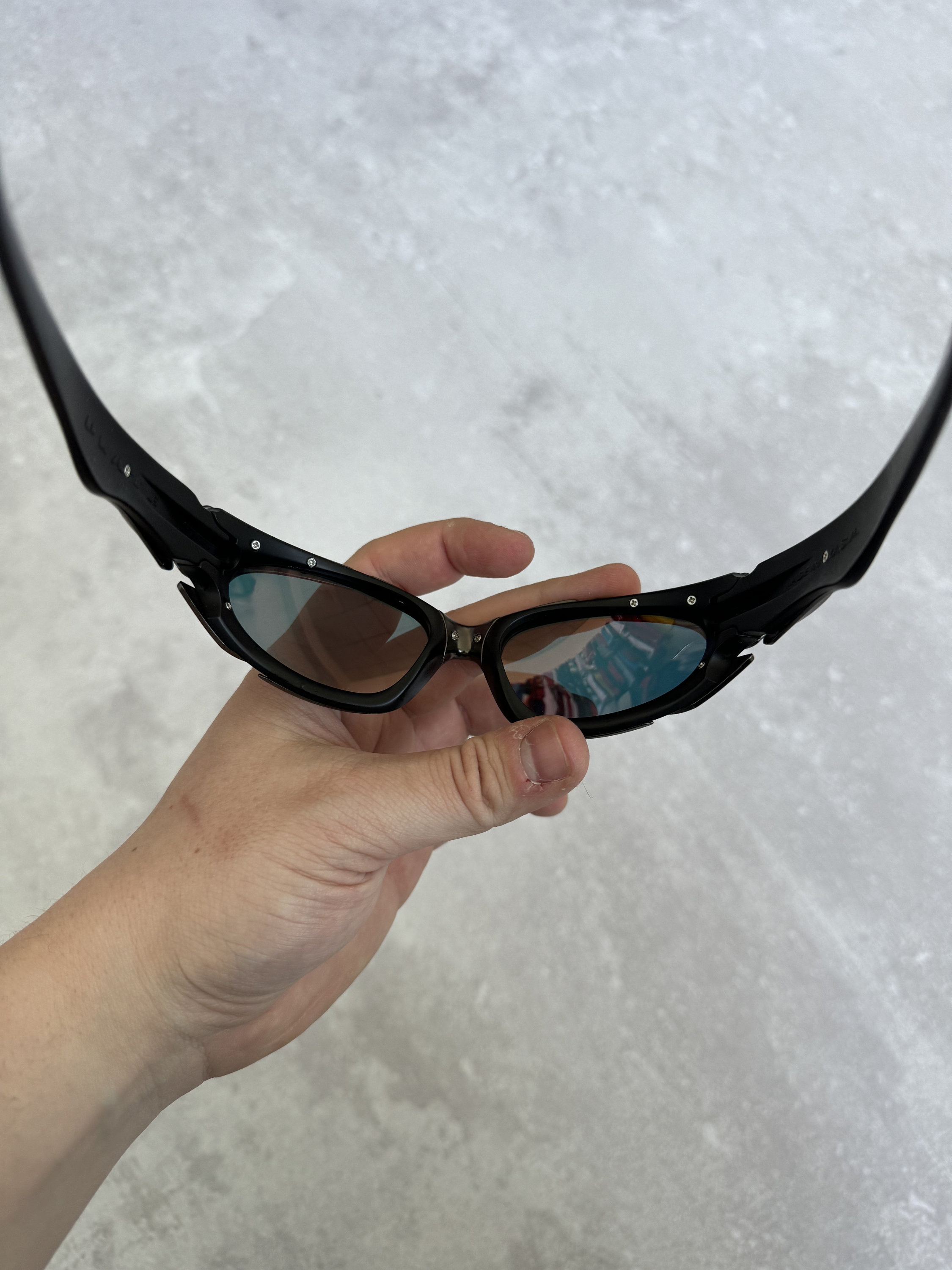 Vintage Oakley Glasses Metal Gray Polarized Outdoor Gorpcore Y2K - Etsy