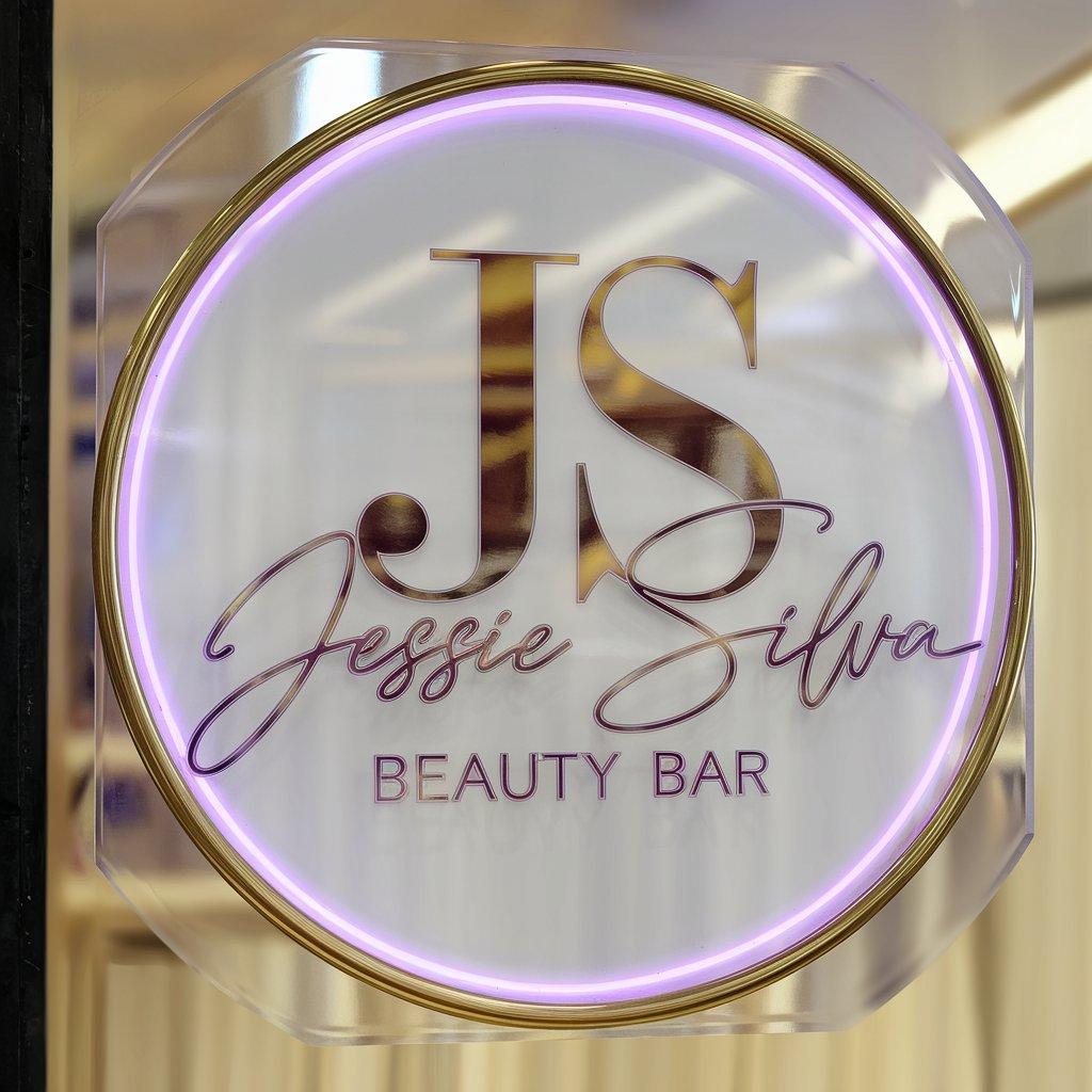 Neon Acrylic Sign Light up Business Logo Custom Acrylic Sign Printed ...