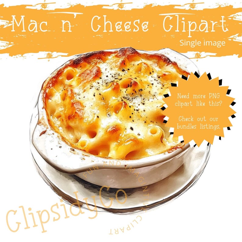 Mac N' Cheese Clipart Casserole Clipart Food Illustration Clipart PNG ...