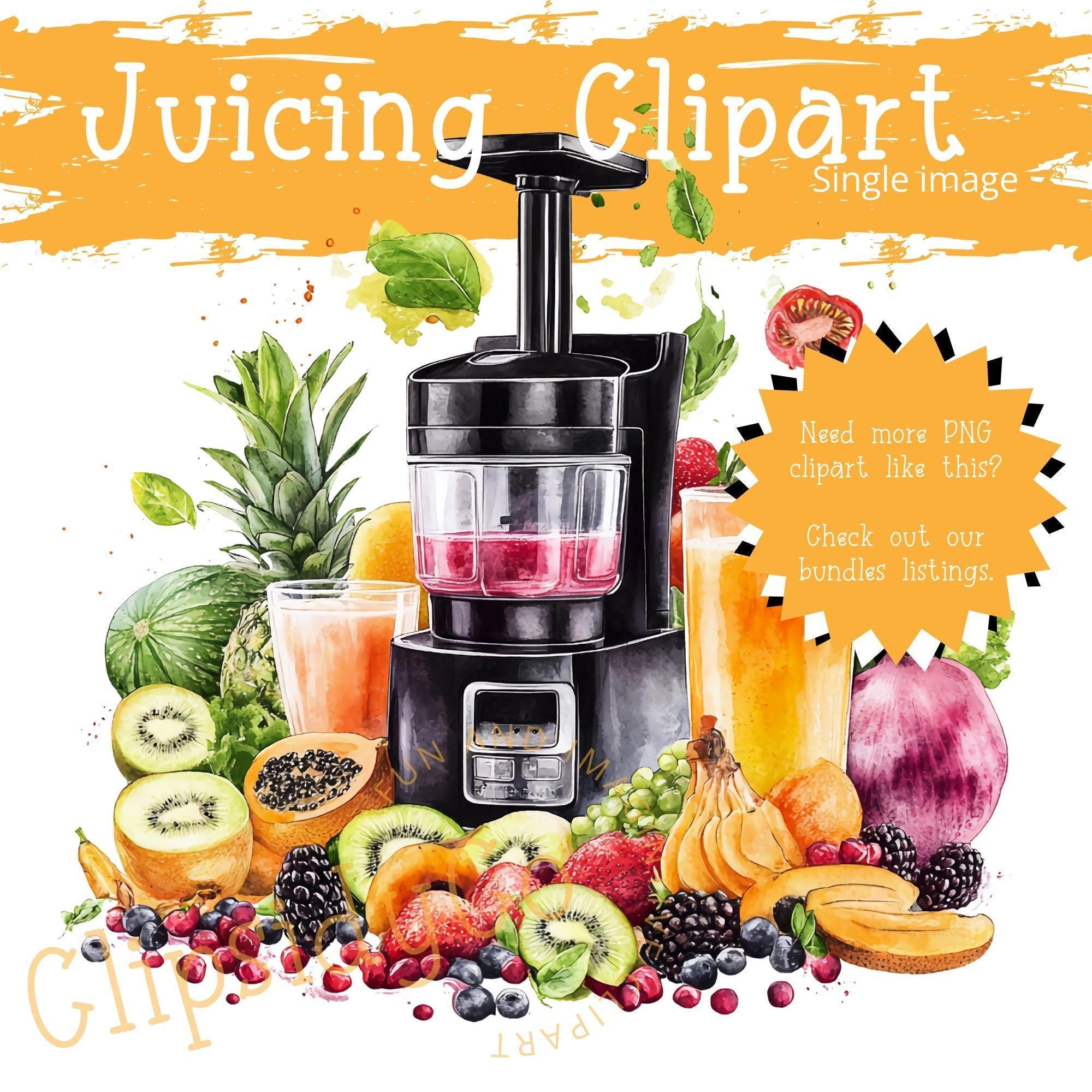 Healthy Food Clipart, Juicing Clipart, Fruit Clipart, PNG Clipart ...
