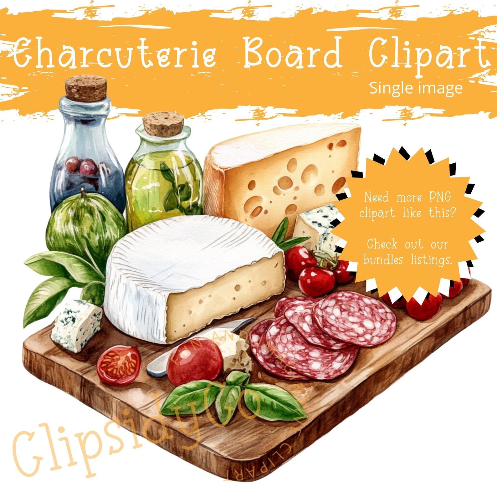 Cutting Board Charcuterie Board Clipart Clipart PNG Sublimation Clipart ...