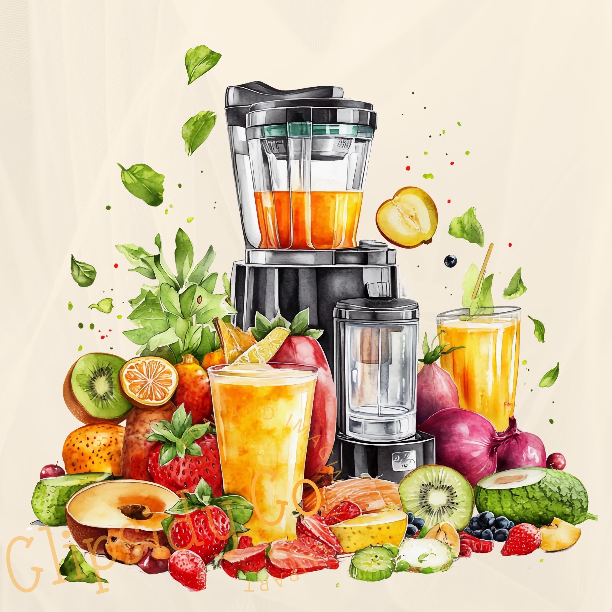 Fruit Clipart, Healthy Food Clipart, PNG Clipart, Juicing Clipart ...