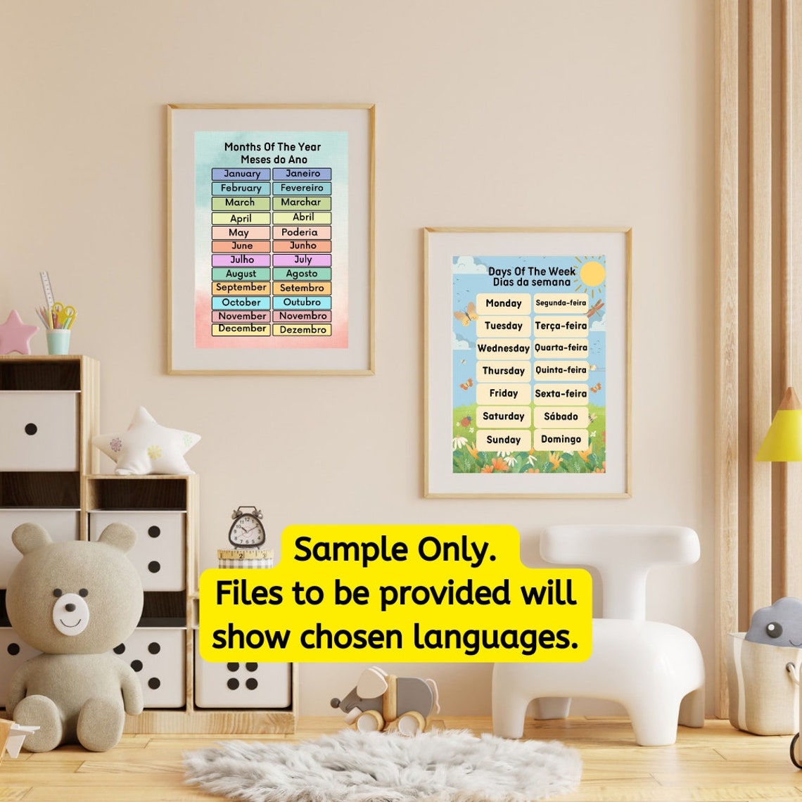 English-filipino Basic Word Translation Printables Learning Basic ...