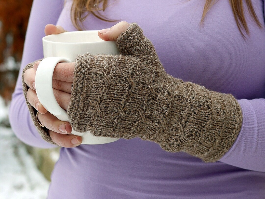 Sunday Toast Mitts Knitting Pattern. Knitting Pattern. Knit - Etsy