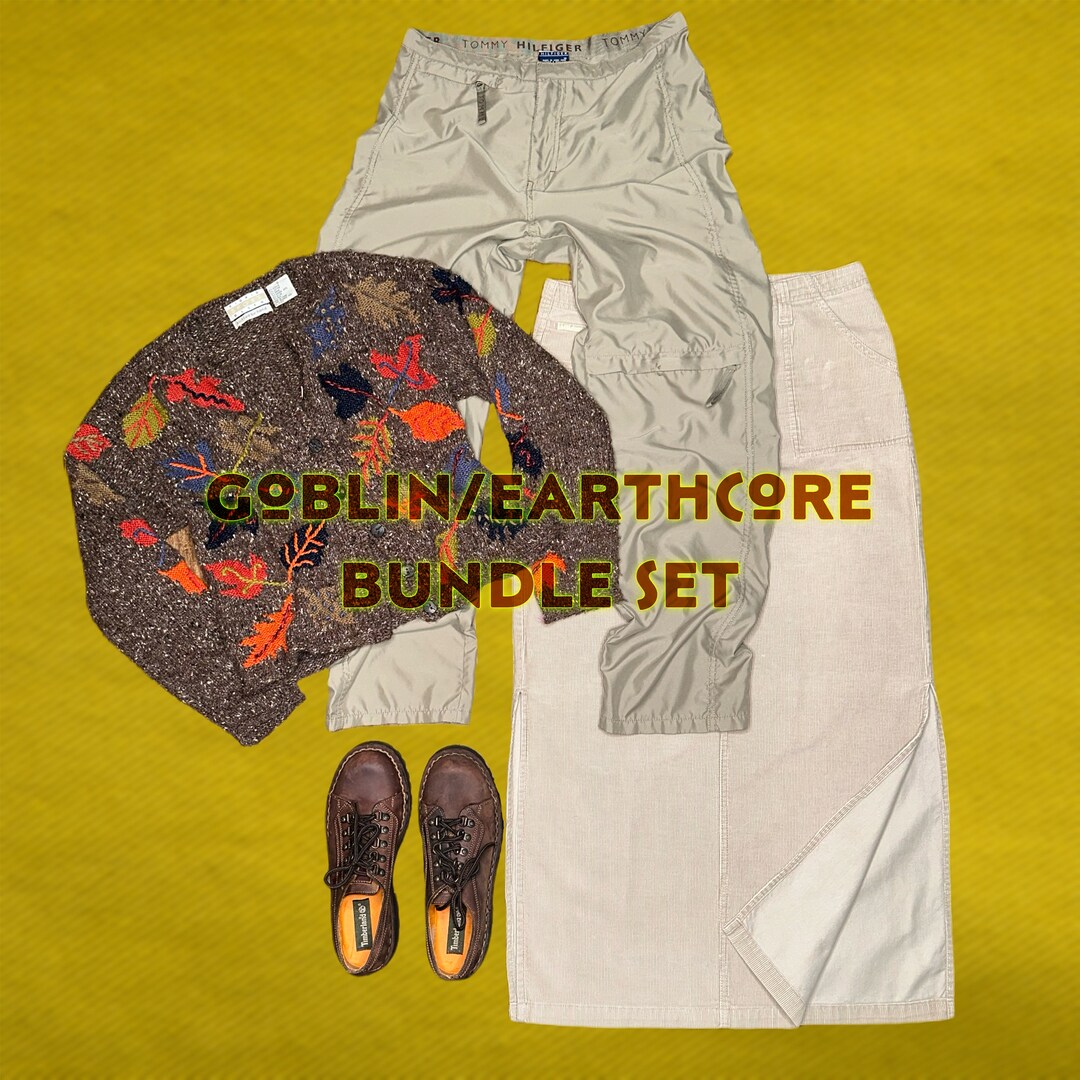 Vintage Clothes Bundle Goblin/earthcore Aesthetic Bundle Set - Etsy