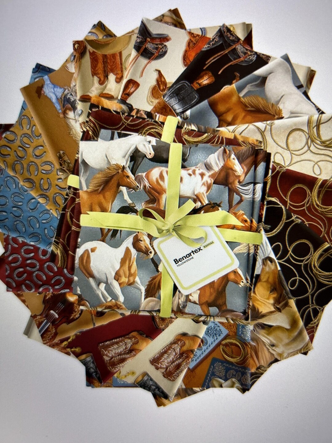 Yellowstone Quilt: Western Cowboy Horses, Handcrafted USA Quilt - Etsy