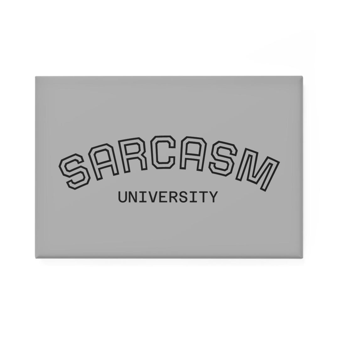 Sarcasm University Rectangle Magnet - Etsy