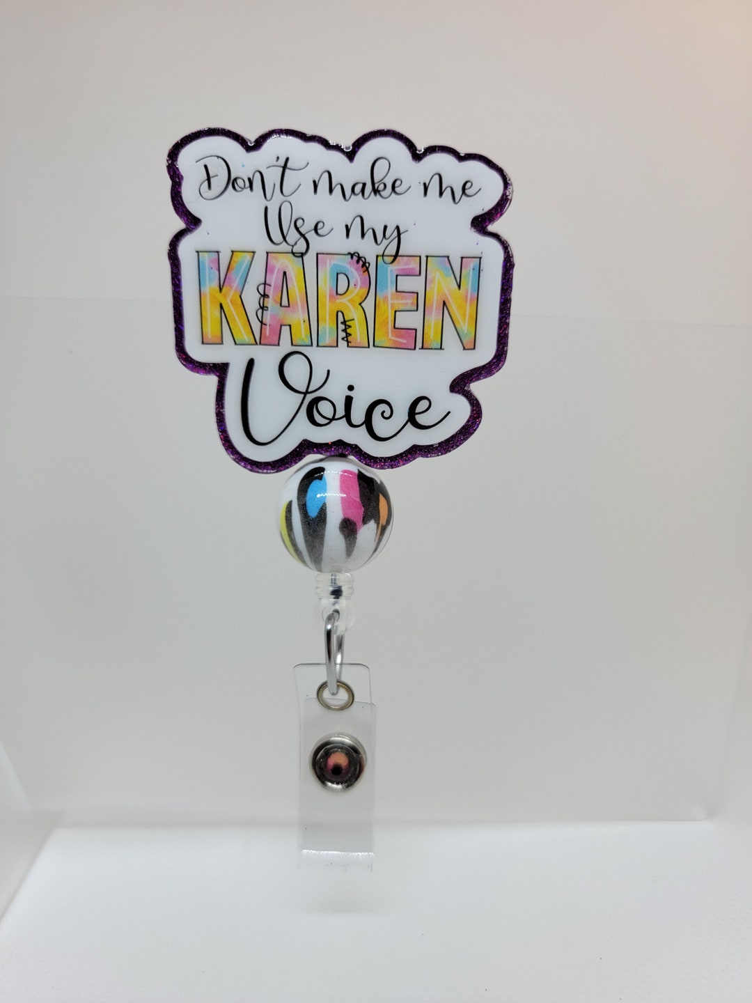 Karen Voice Badge Reel - Etsy