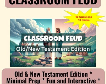 Bible Old Testament Family Feud Style Game | Intro Google Slides ...