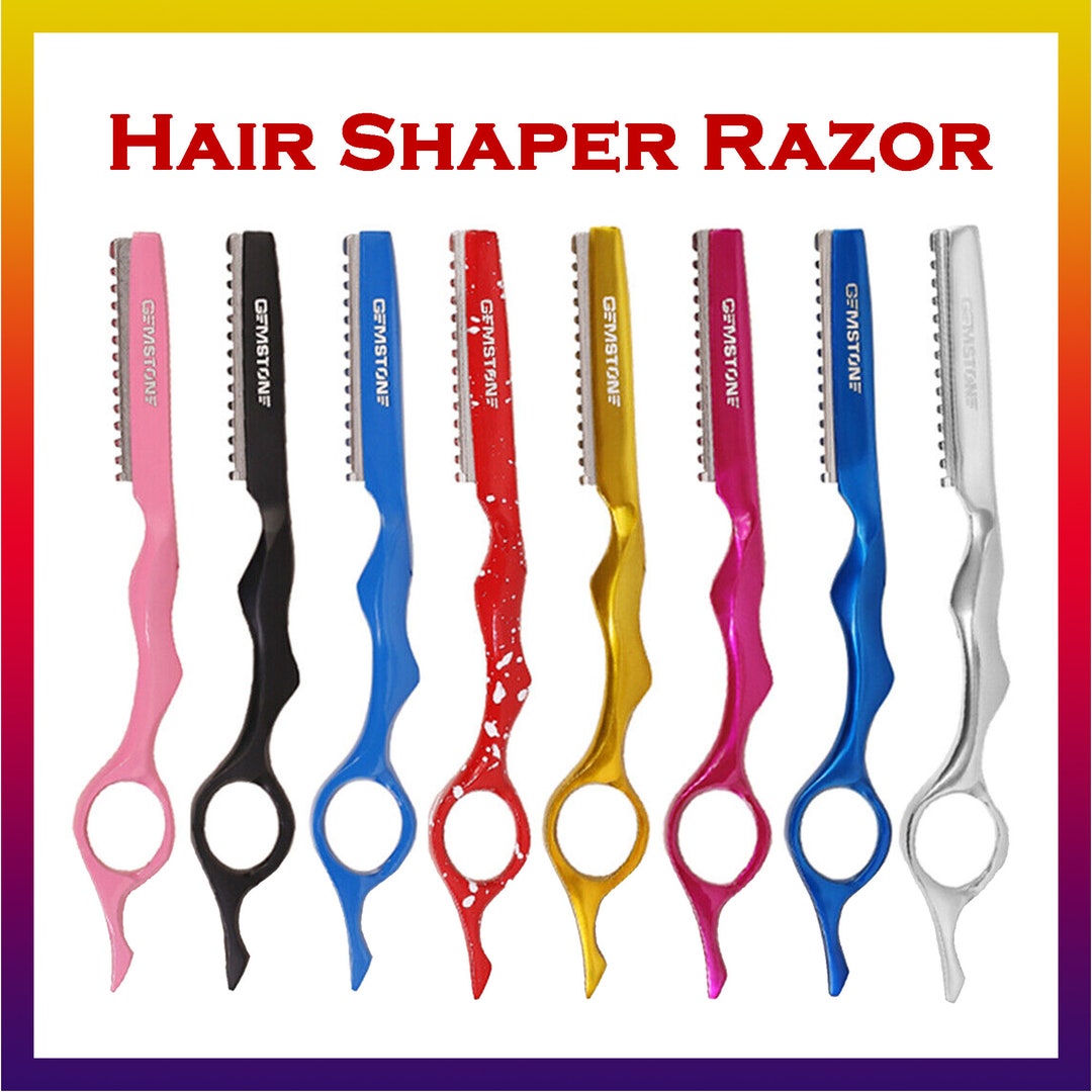 Professional Hair Shaper Razor Feather Styling Comb Cutting ...