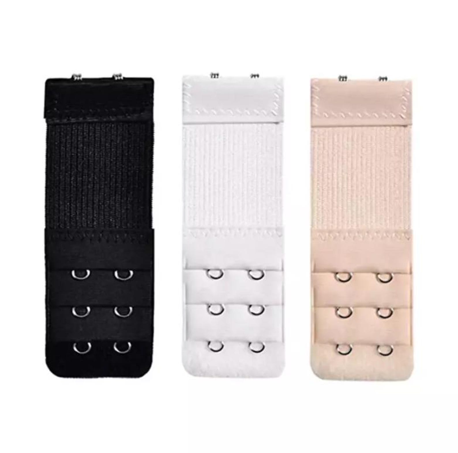 3ROWS 2, 3, 4 Hook Bra Extender Bra Strap Strapless Underwear Maternity ...