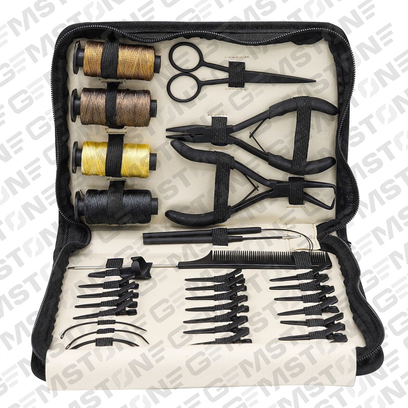 Stainless Steel Hair Extension Tool Kit Professional Womens Hair ...