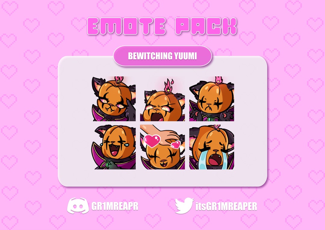 Emote Pack Bewitching Yuumi - Etsy