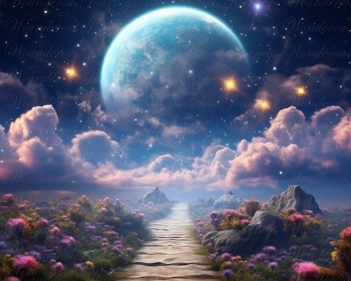 Space Digital Backdrop, Space Background, Photography Composite ...