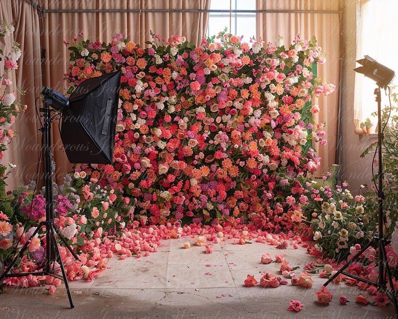 Spring Digital Backdrop, Easter Digital Background Photography, Summer ...