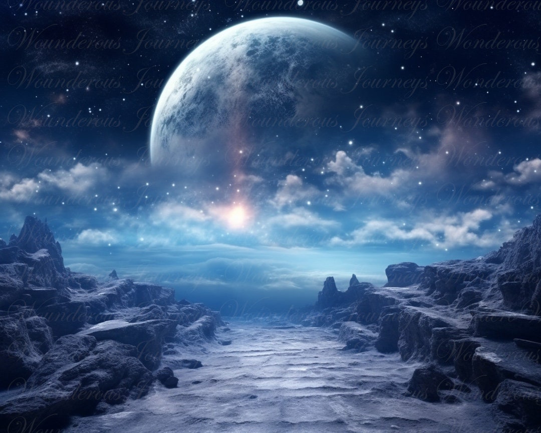 Space Digital Backdrop, Space Background, Photography Composite ...