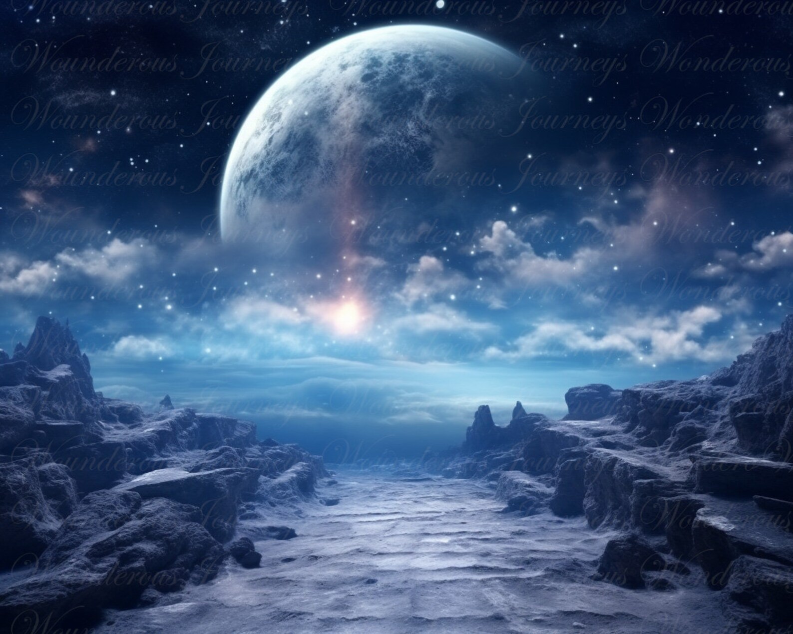 Space Digital Backdrop, Space Background, Photography Composite ...