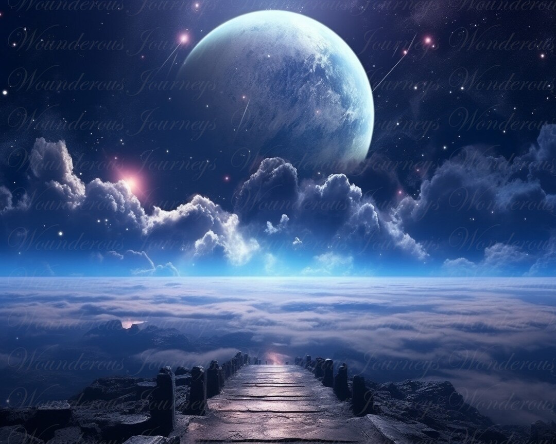 Space Digital Backdrop, Space Background, Photography Composite ...