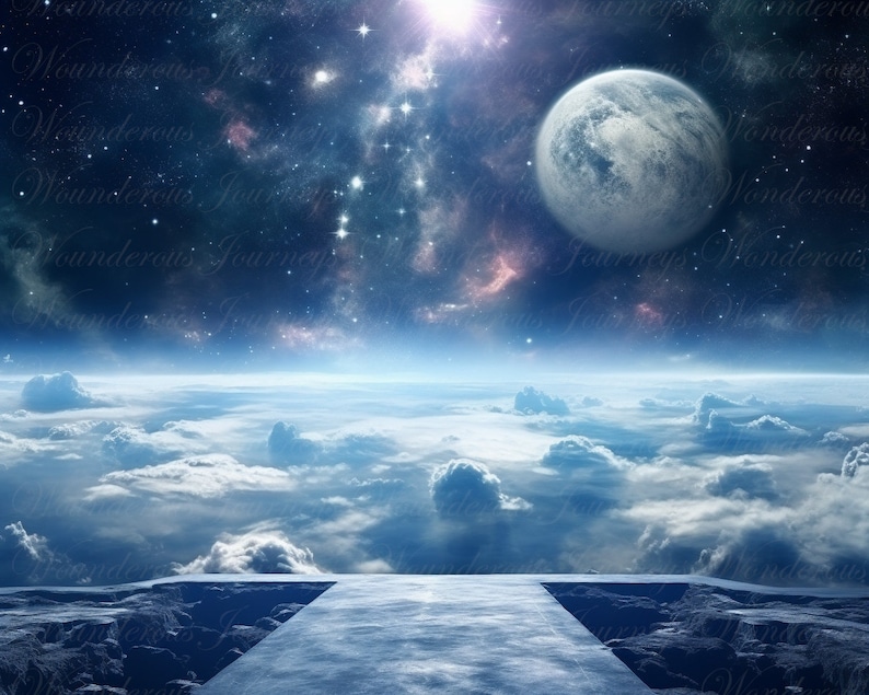 Space Digital Backdrop, Space Background, Photography Composite ...