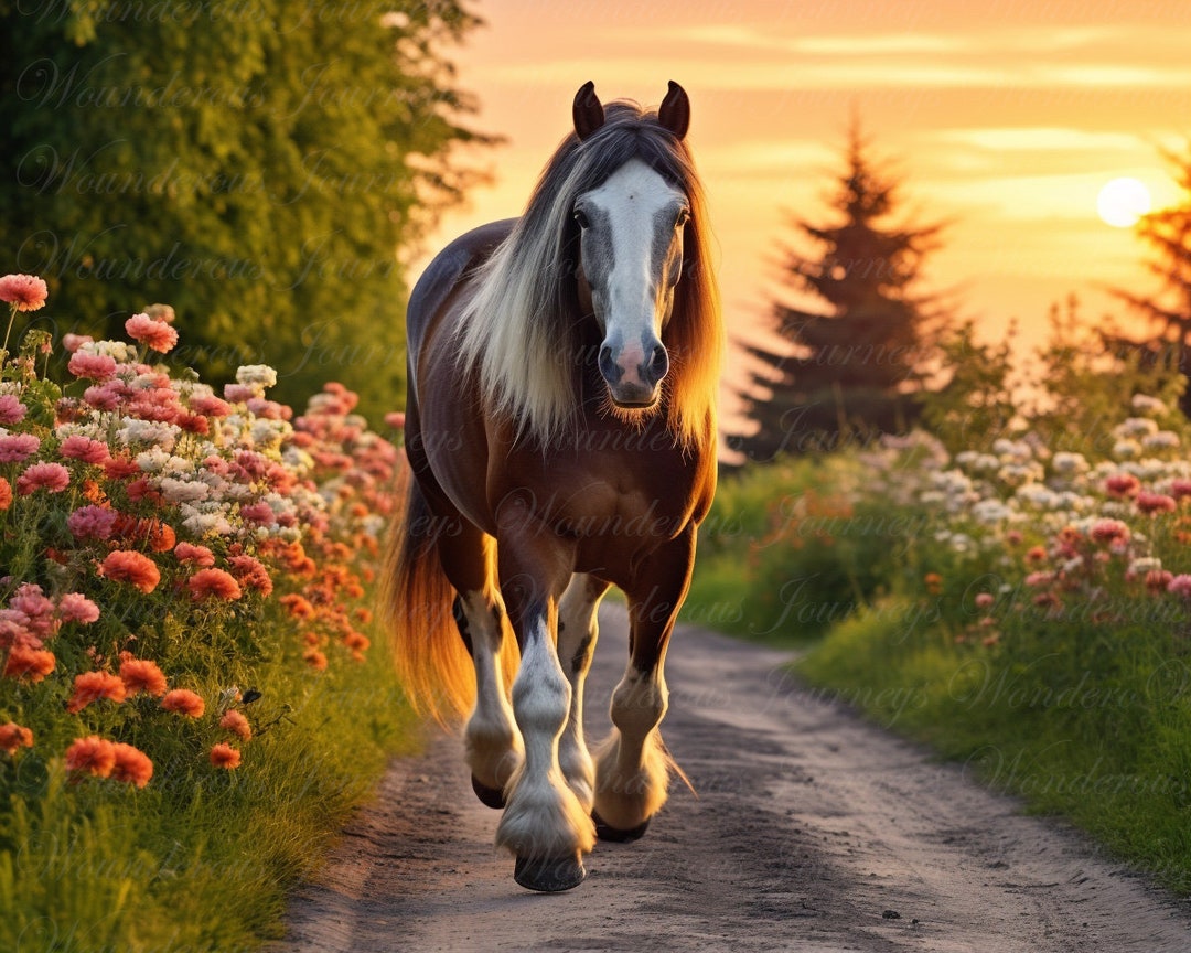 Horse Background, Backdrop, Digital, Animal Backdrop, Photography ...