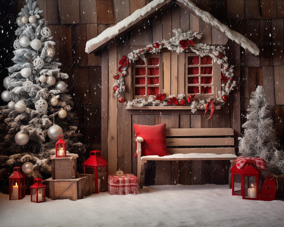 Christmas Backdrop, Winter Magic, Winter, Snowy Forest, Magical ...