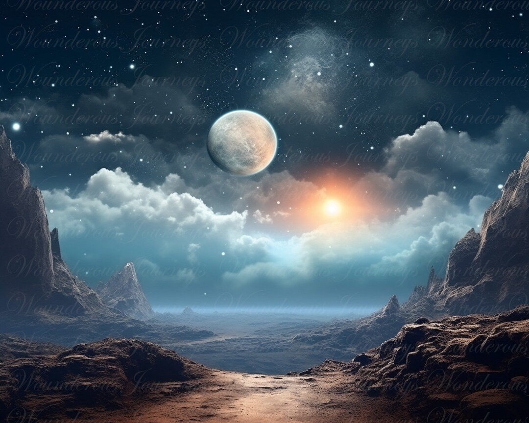 Space Digital Backdrop, Space Background, Photography Composite ...