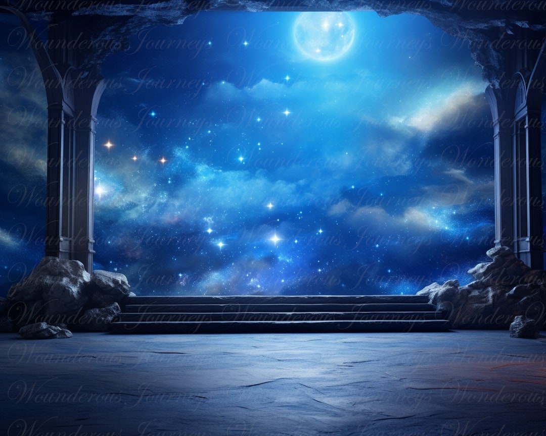 Space Digital Backdrop, Space Background, Photography Composite ...