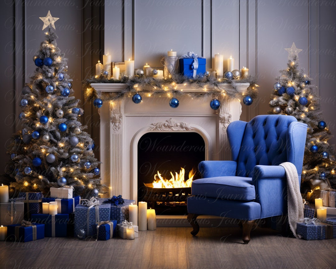 Christmas Backdrop, Winter Magic, Winter, Fireplace , Magical, Holiday ...