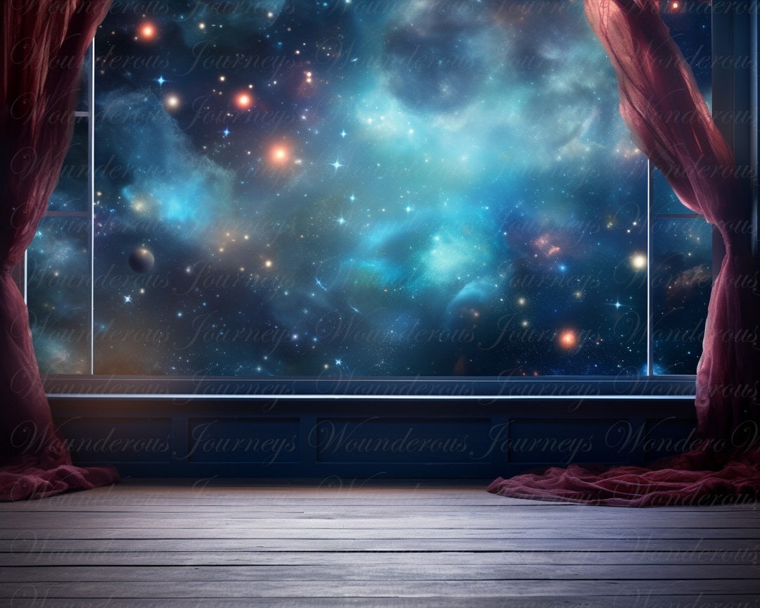 Space Digital Backdrop, Space Background, Photography Composite ...
